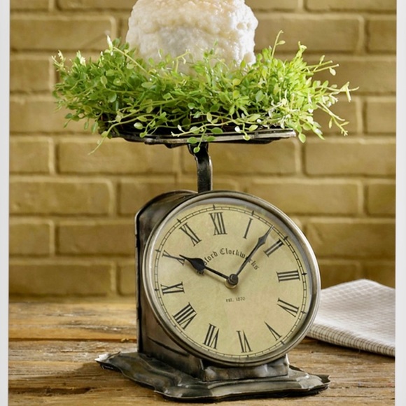 Accents | Vintage Rustic Antique Farmhouse Iron Metal Scale Decor New ...